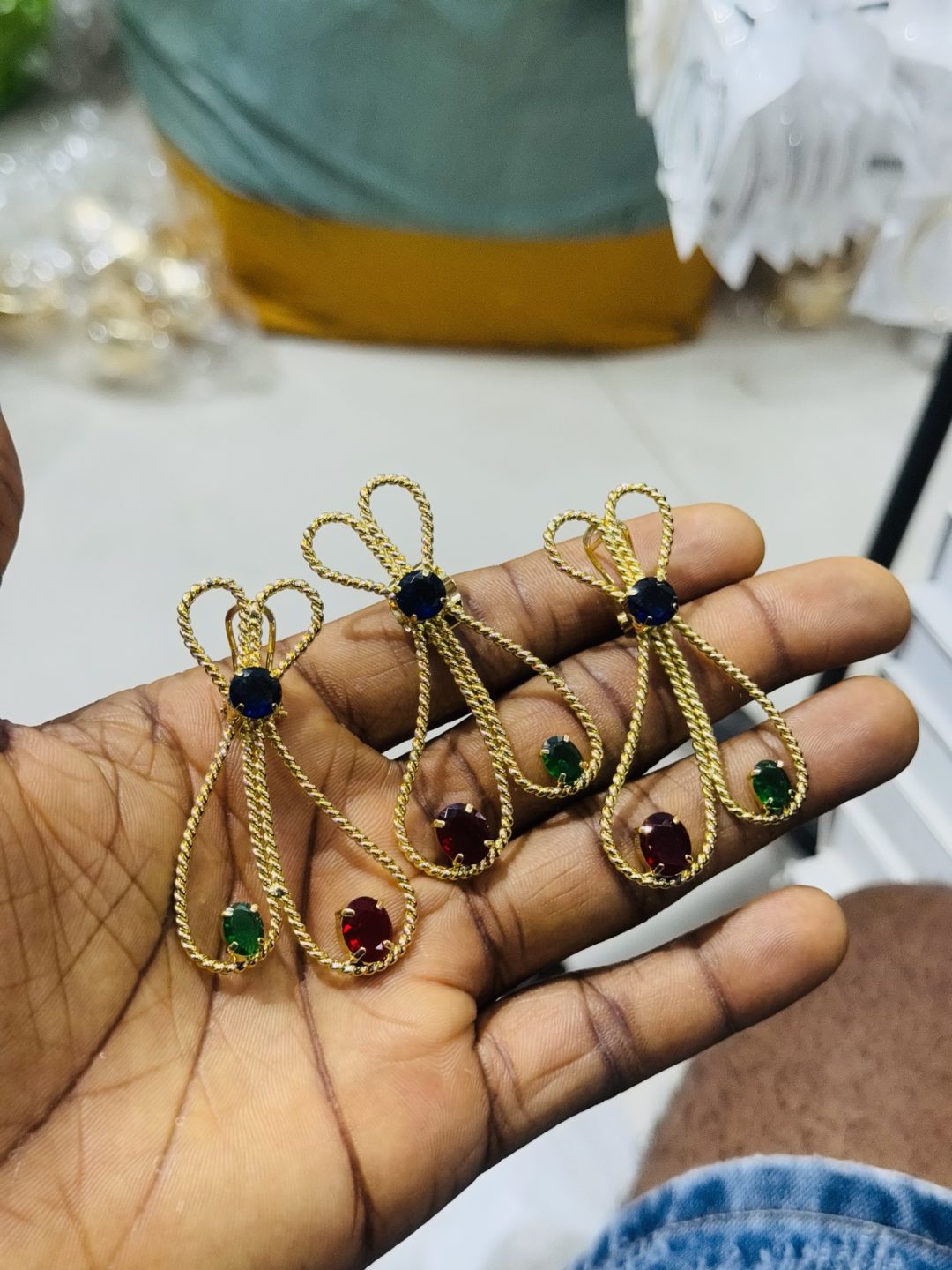 MD multi colored set – Gold Diggers Jewelries